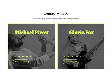 Vcard With A Custom Background Image Unlimited Elements For Elementor