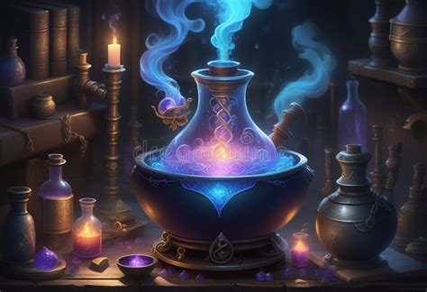 Unveiling The Secrets Of Love And Magic Stock Illustration