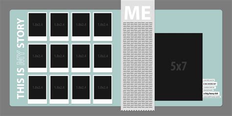 Take Two Double Page Template To A Single Page Layout Simple Scrapper