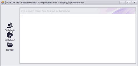 Devexpress H Ng D N S D Ng Window Ui Button Panel V Navigation Frame