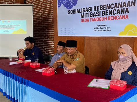 Mahasiswa KKN Unram Sosialisasi Mitigasi Desa Tangguh Bencana Post