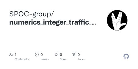 Github Spoc Groupnumericsintegertrafficassignment