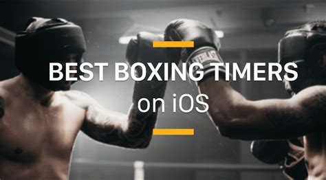 Top Boxing Round Timer Apps For IOS