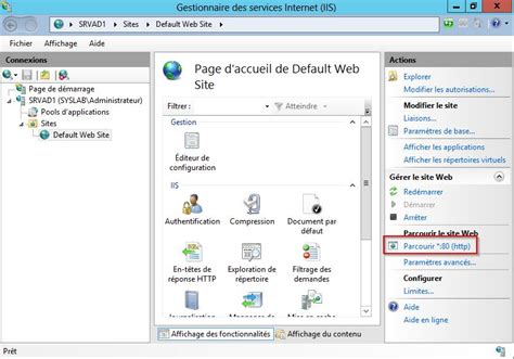 Comment Installer Un Serveur Iis Sur Windows Server