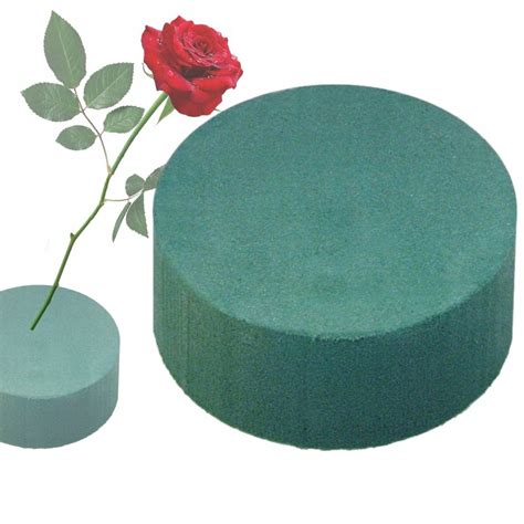 GĄBKA FLORYSTYCZNA CYLINDER DO KWIATÓW MOKRA cm oficjalne archiwum Allegro