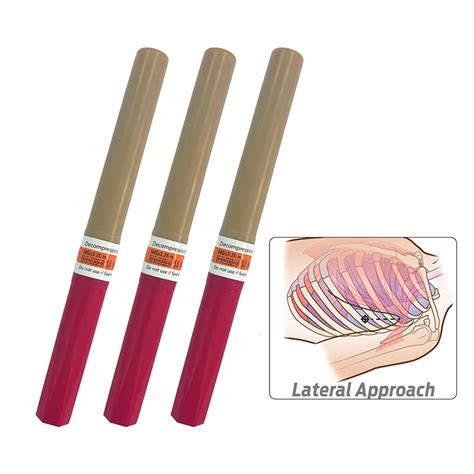 1set Design Emergency Equipment First Aid Kit Tension Pneumothorax