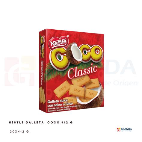Nestle Galletas De Coco Distribuidora Granda