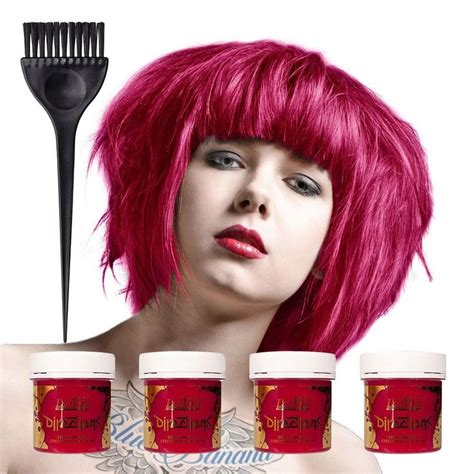 La Riche Directions Semi Permanent Hair Colour Dye Box Of Four Flamingo