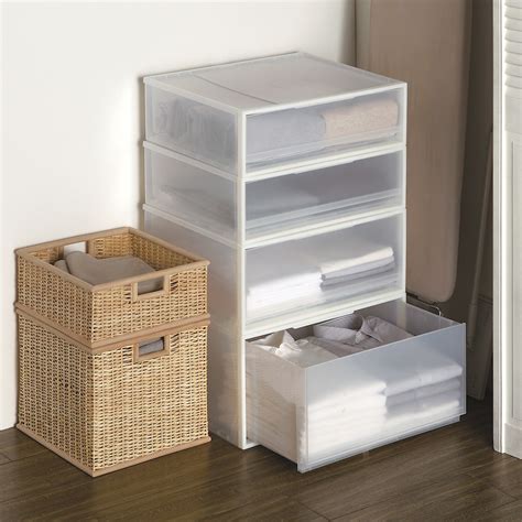 상품 소개 폴리프로필렌 수납 케이스 뉴스 Muji