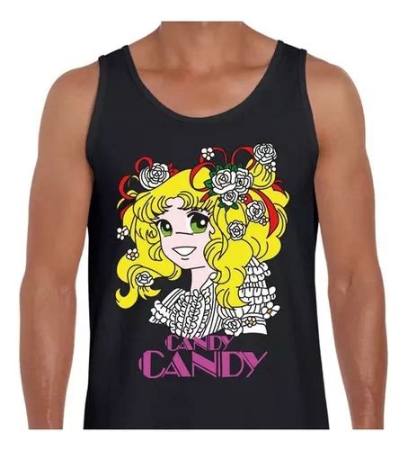 Musculosas Candy Candy Para Hombres Puro Algodón dtg Cuotas sin interés