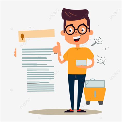 종이와 연필 만화를 들고 안경을 쓴 송장 클립 아트 남자 벡터 일러스트 벡터 일러스트 남자 일러스트 연필 일러스트 Png 일러스트 및 벡터 에 대한 무료 다운로드