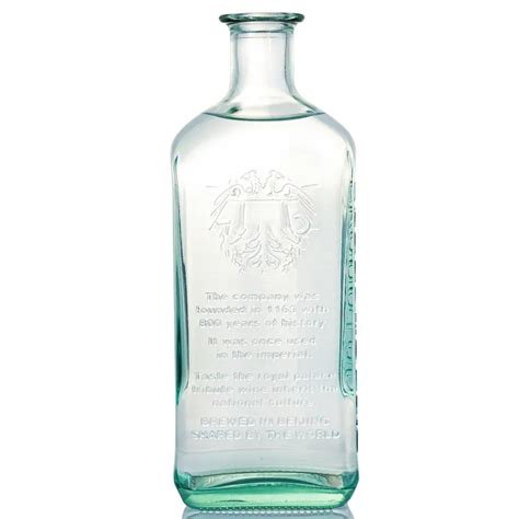 Customized Liquor Spirit Xo Glass Bottle 750ml Unique Glass Bottle Red