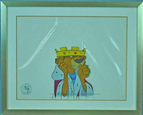 Robin Hood Disney Production Cel Prince John Lot 72 1869206154