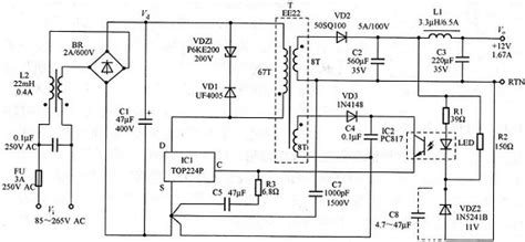 V Power Supply Circuit Diagram Pdf Wiring View And Schematics Diagram