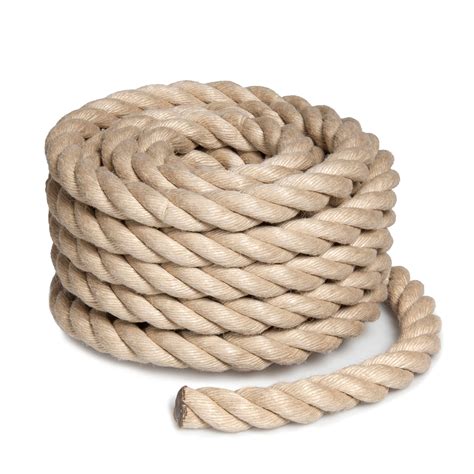 Heavy Duty Poly Hemp Rope 24mm X 10m Departments Diy At Bandq