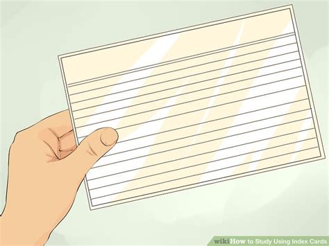 3 Ways To Study Using Index Cards WikiHow