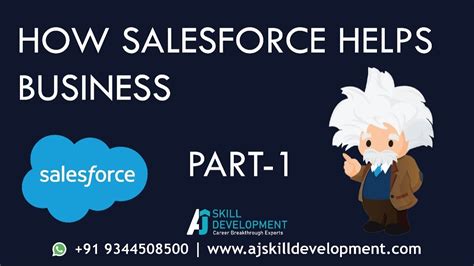 How Salesforce Helps Business Interview Question Part 1 Aj Skill Development Youtube