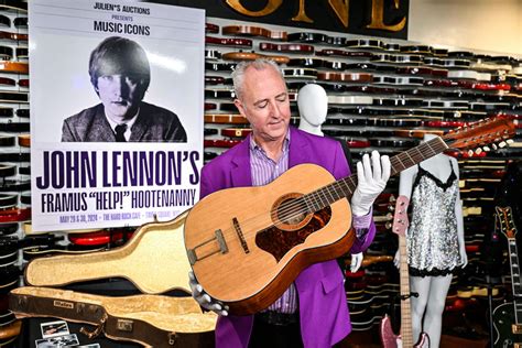 John Lennons Lost Guitar Featured On Help Sold For A Record 28