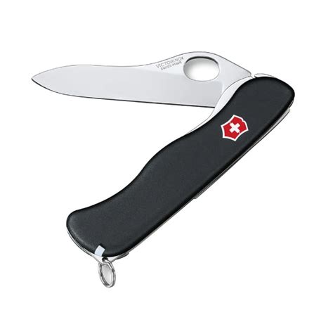 Cortapluma Victorinox Sentinel One Hand M Armeria Black Shadow