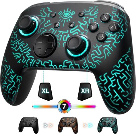 Manette Nintendo Switch Pro Edition The Legend Of Zelda Tears Of The Kingdom Amazon Fr