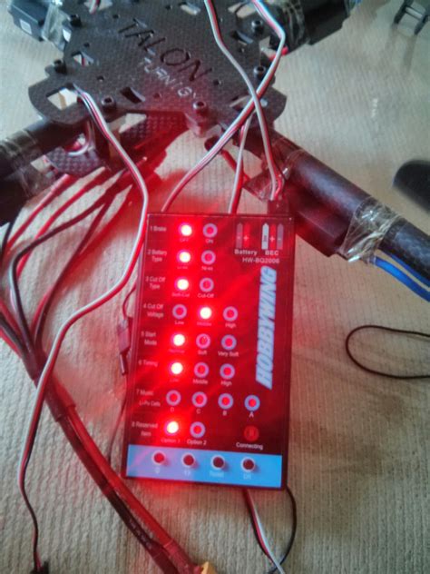 Drones Personalizados ESC Program Card