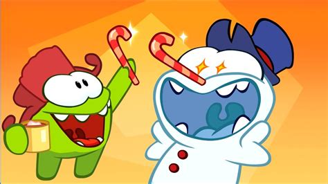 Om Nom NOUVEL Neige Nom Super Toons TV Dessins Animés en