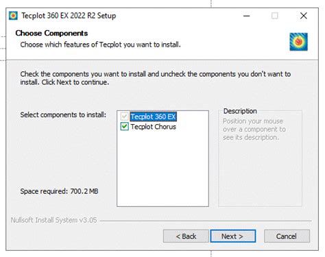 3 Choose The Components You Wish To Install