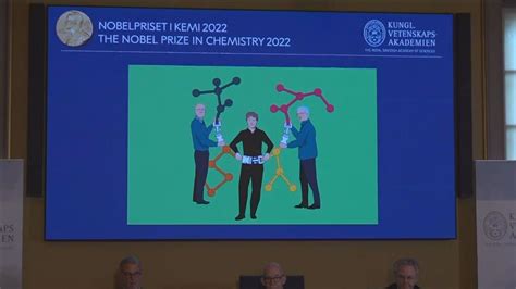 Vídeo Nobel de Química 2022 vai para trio que desenvolveu ferramenta