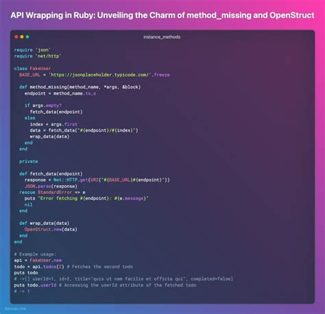 Transform Complex Apis Into Ruby Classes Sandip Parida Posted On The