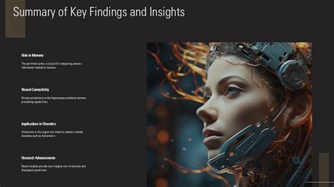 Summary Of Key Findings And Insights Perirhinal Cortex Ppt Template St