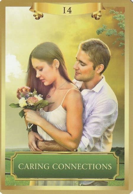 Caring Connections Oracle Card Awakening Heart Healing