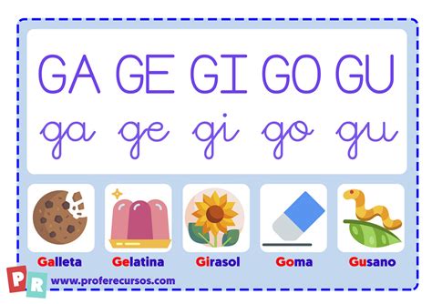 Ga Ge Gi Go Gu Atividades BRAINCP