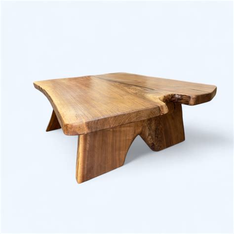 Walnut Slab Coffee Table Wild West Rustic Furniture