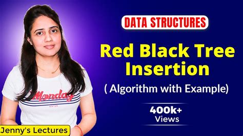 517 Red Black Tree Insertion Insertion Algorithm Data Structure
