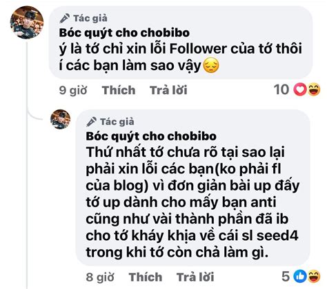 M Chỉ Xin Lỗi Follower Của M Vậy Còn Em T M Vất Em T Ra 1 Góc Chuồng