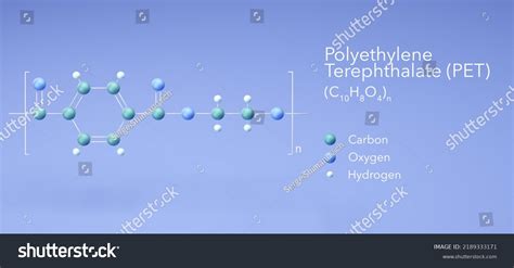 Polyethylene Terephthalate Polymer Structure
