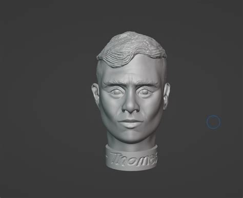 Stl File Thomas Shelby Sculp Bust Stl Real Face 👤・template To Download