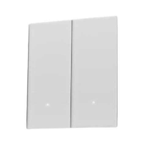 Yeelight Pro S21 Series Glass Touch Smart Wall Switch White 2 Keys Official