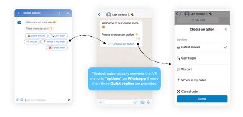 Chatbot Conversation Design Tiledesk