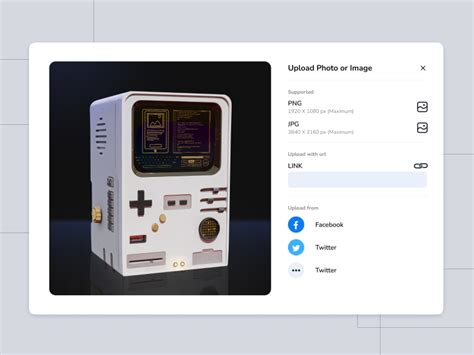 File Upload Component By Daniel Posada On Dribbble