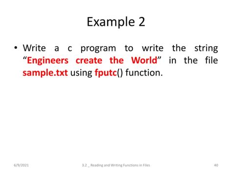 File Handling And Preprocessor Directives Pptx Operating Systems