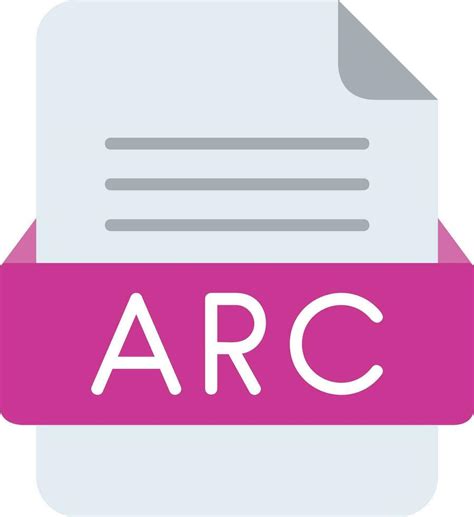 Arc File Format Line Icon 28642739 Vector Art At Vecteezy