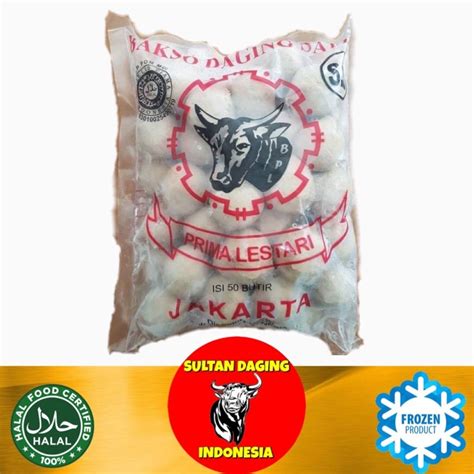 Jual Bakso Sapi Prima Lestari Isi 50 Butir Daging Bakso Bakso Bakso Sapi Bakso Sapi Isi 50