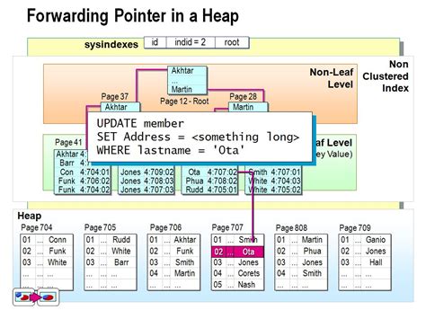 Sharing Forwarding Pointer In A Heap
