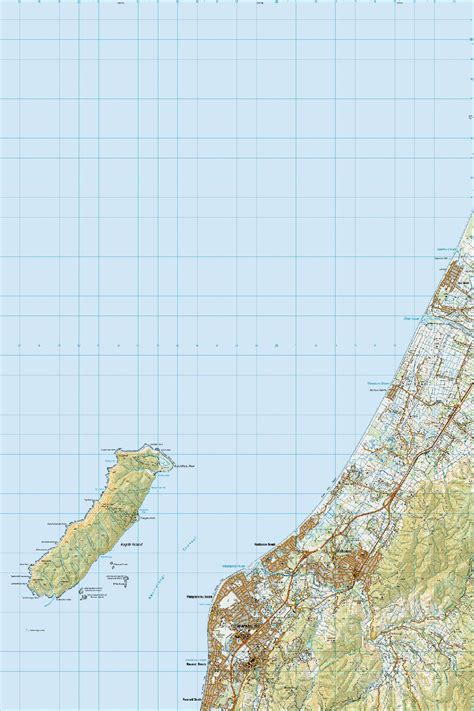 Topo50 Map Bn32ptbp32 Kapiti Island Toitū Te Whenua Land