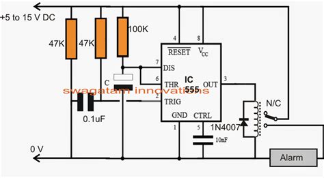 How To Make A Power On Alarm With Auto Off Circuit Making Easy Circuits