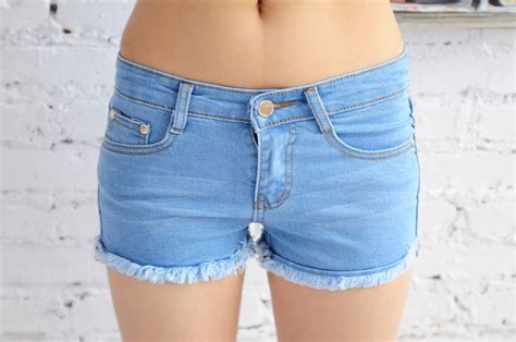 Ladies Blue Shorts
