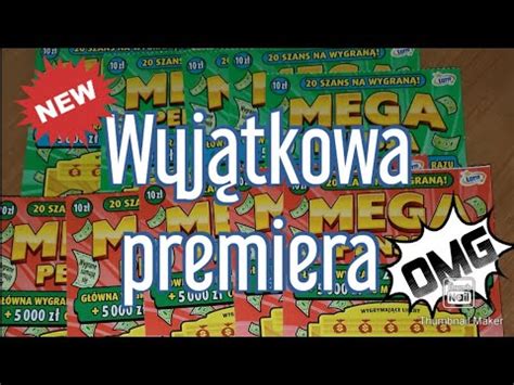 516 Premiera zdrapki MEGA PENSJA Zielony Czerwony Jest zwycięzca