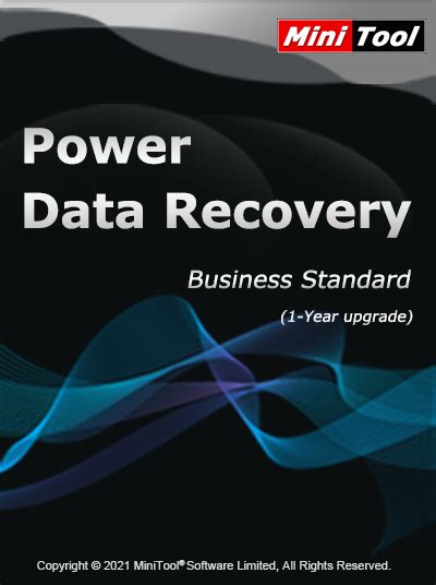 MiniTool Power Data Recovery Business Standard Year PC Server