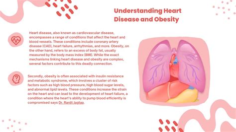 Ppt The Link Between Heart Disease And Obesity Understanding The